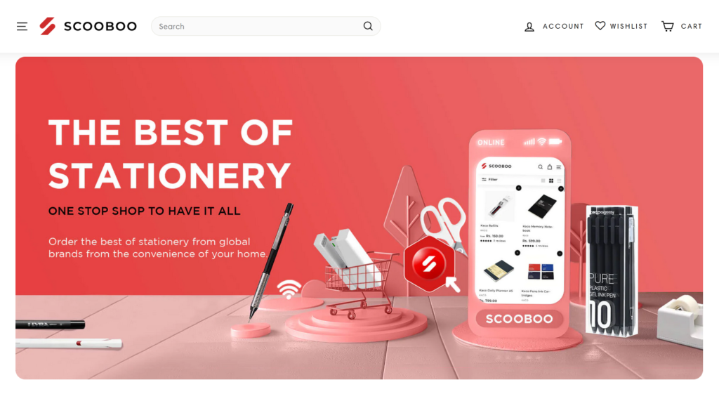 Key Leaders in the Books and Stationery eCommerce Industry