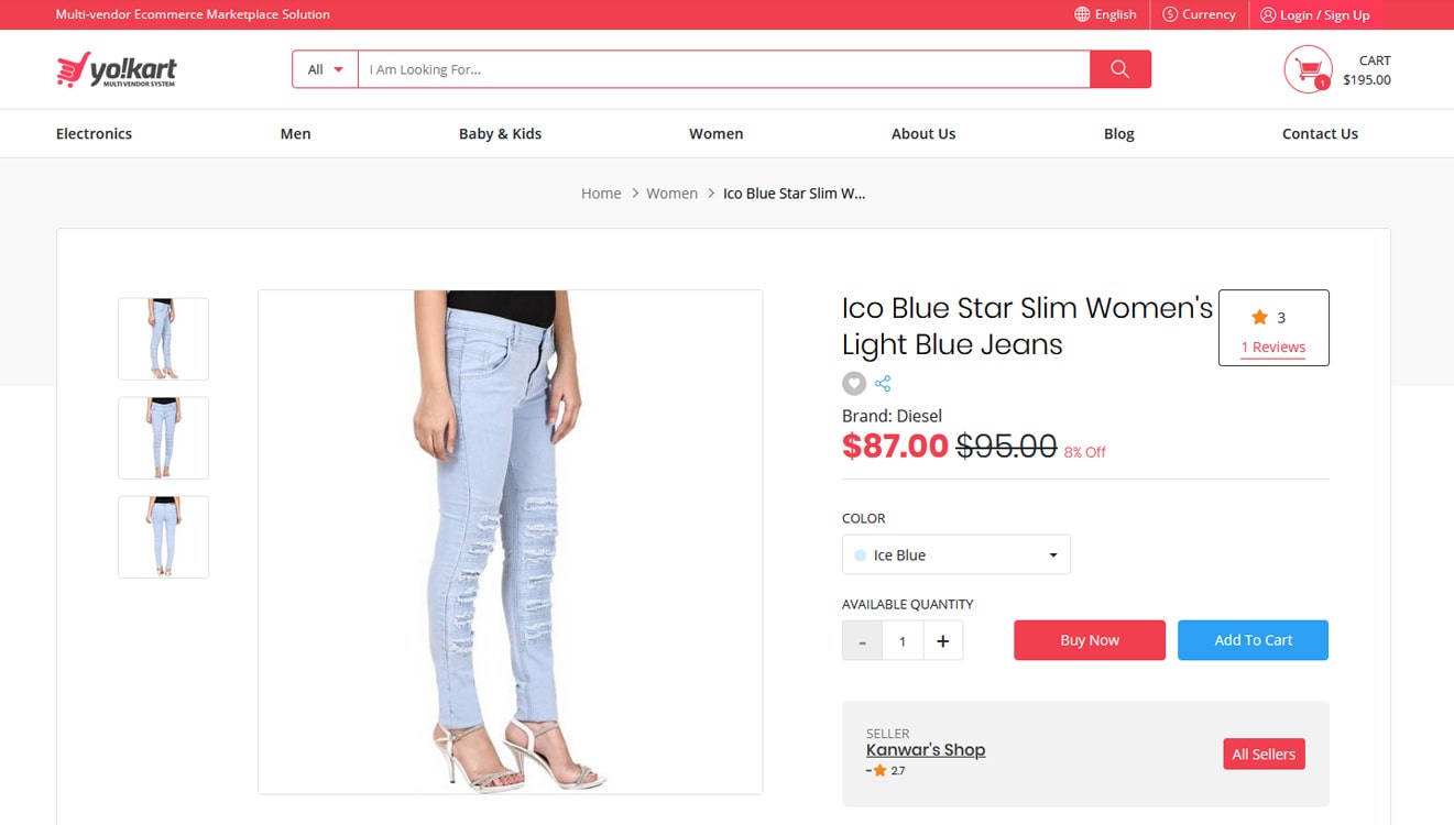 Multi-Vendor eCommerce Marketplace Platform, Software Demo | Yo!kart